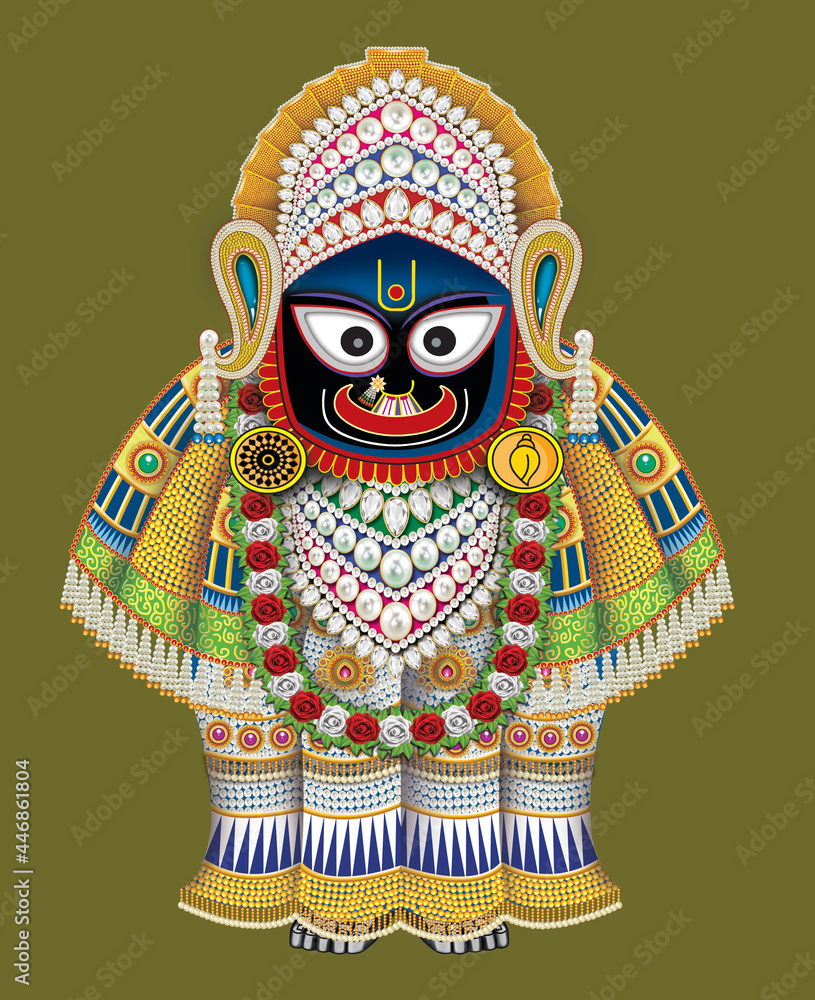 High Resolution Indian God Lord Jagannath Digital Images Stock ...