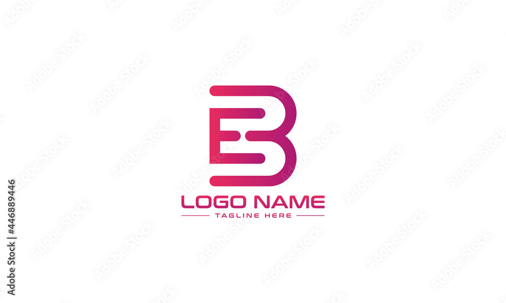 Letter EB logo icon design template elements - vector sign templates ...