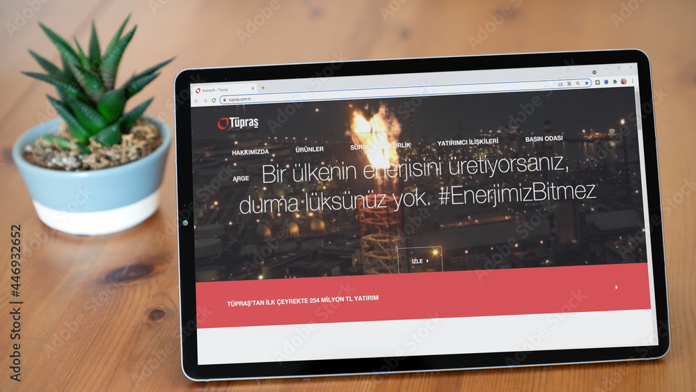 Istanbul, Turkey - July 2021: Illustrative Editorial of Turkish Coca ...