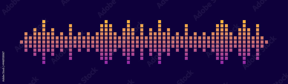 Music Sound Levels Vector