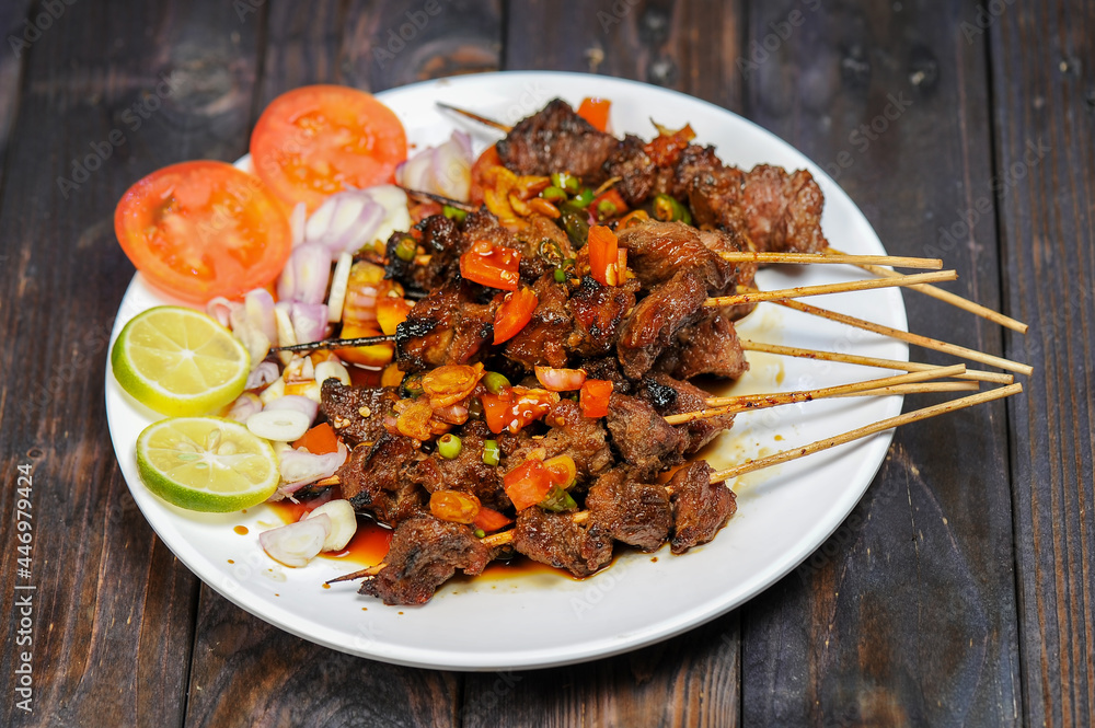 Sate Kambing or satai goat is a food made from young goat meat which is ...