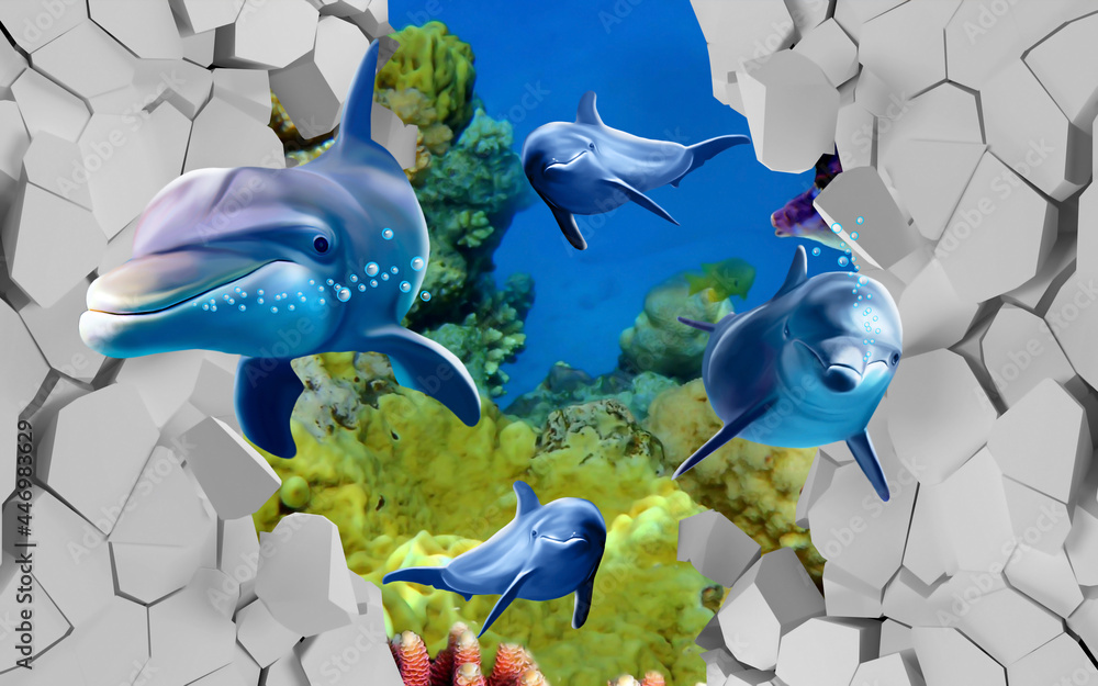 3d Animated Fish Wallpaper