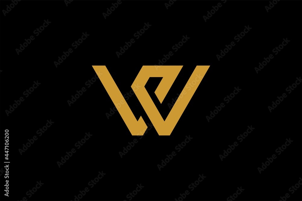 WE letter logo design vector. WE monogram sign symbol. Stock Vector ...