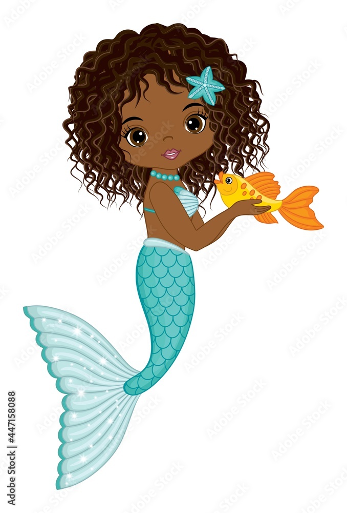 Little Mermaid Border Clip Art