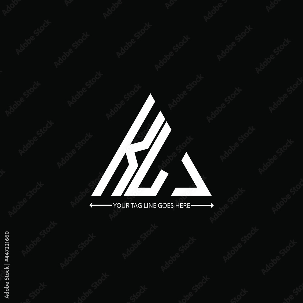 KLJ letter logo creative design. KLJ unique design Stock Vector | Adobe Stock