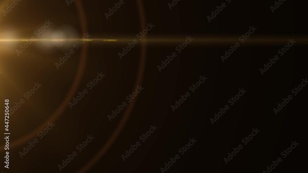 Optical lens flares transition loop Animation Background. Overlay ...