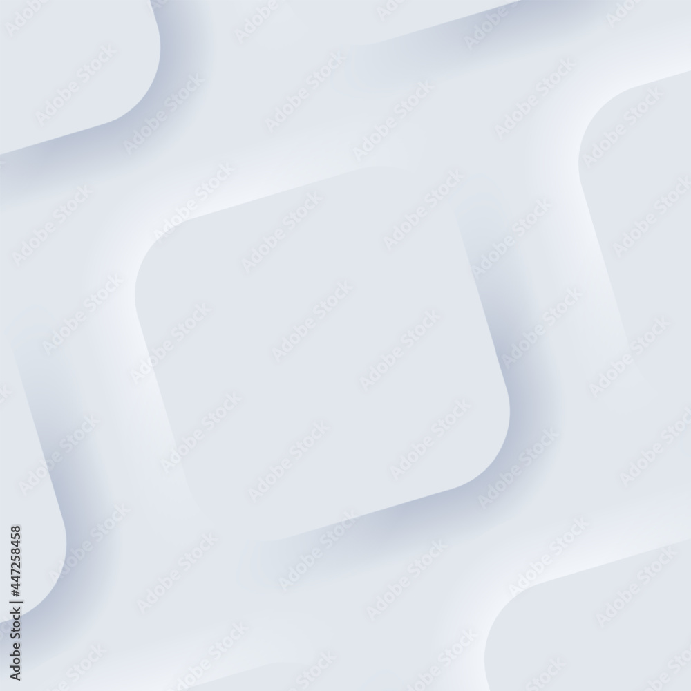 Application realistic blank set template mockup. Neumorphism background ...