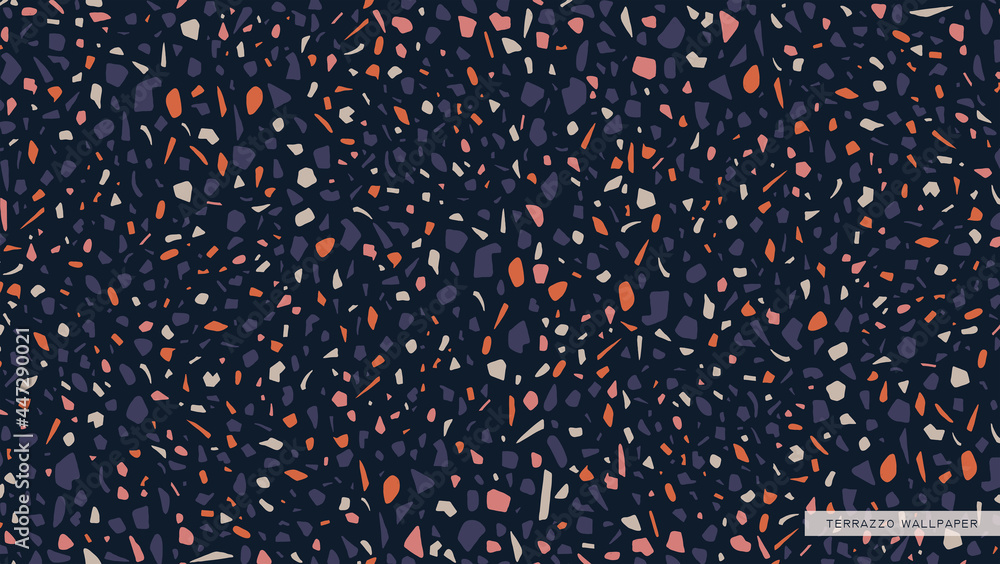 Terrazzo wallpaper, background for a desktop on a computer, tablet and ...