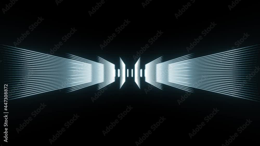 Technology Background With Digital Lines Seamless Looping/ 4k animation ...
