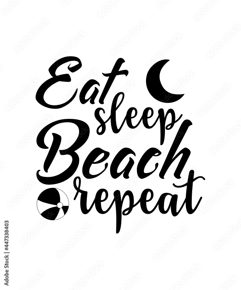 Beach Quotes Svg, Silhouette, Summer Quotes Svg, Beach vector, Beach ...