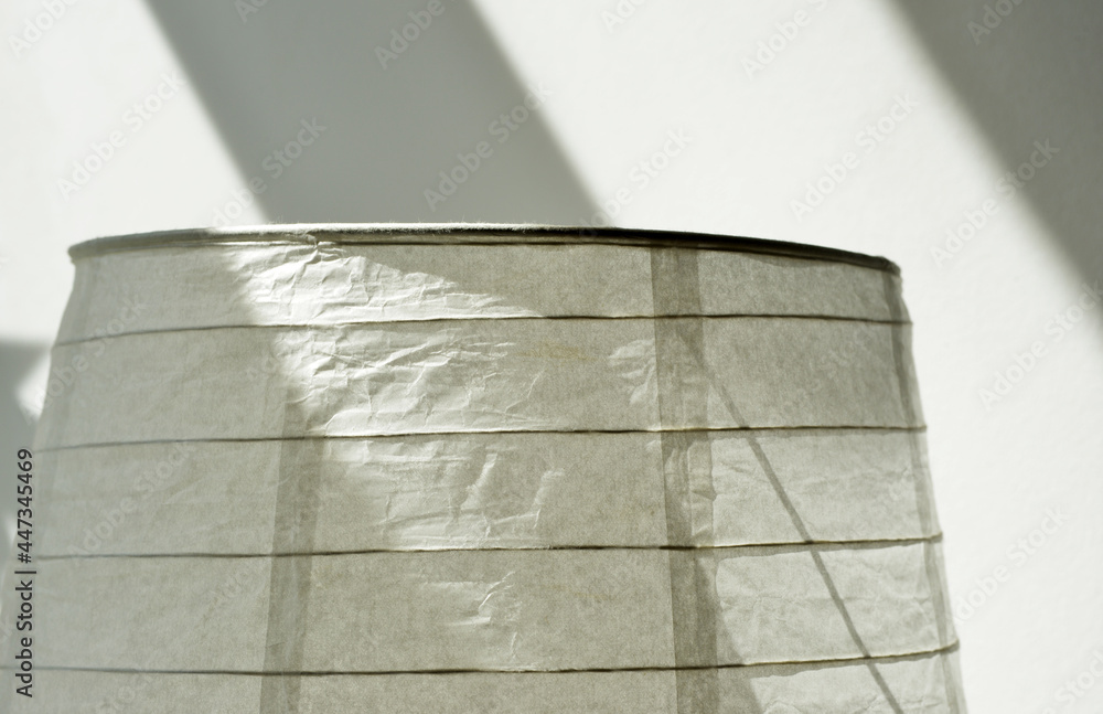 Monochrome paper structure lamp and shadow play texture Stock Photo ...