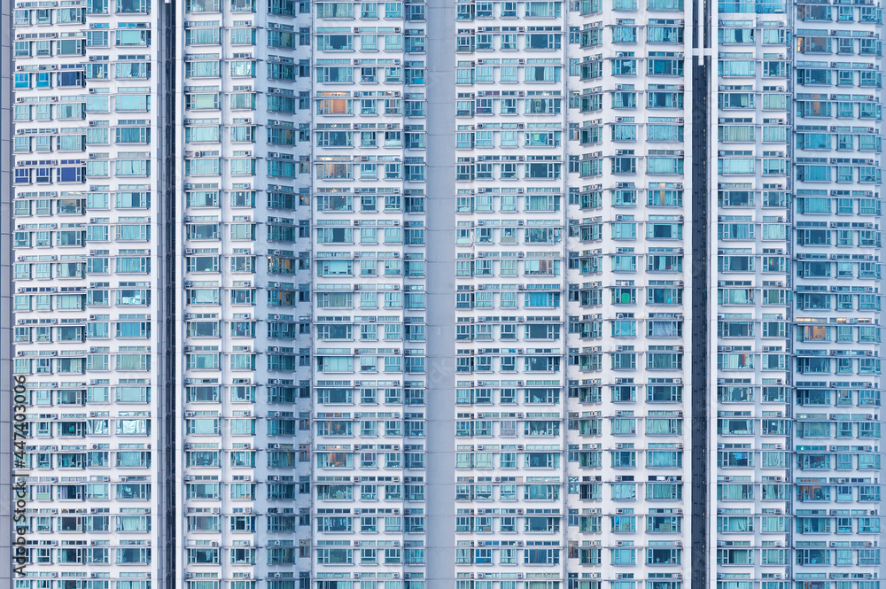 Póster High rise residential building in Hong Kong city – Cuadro para ...