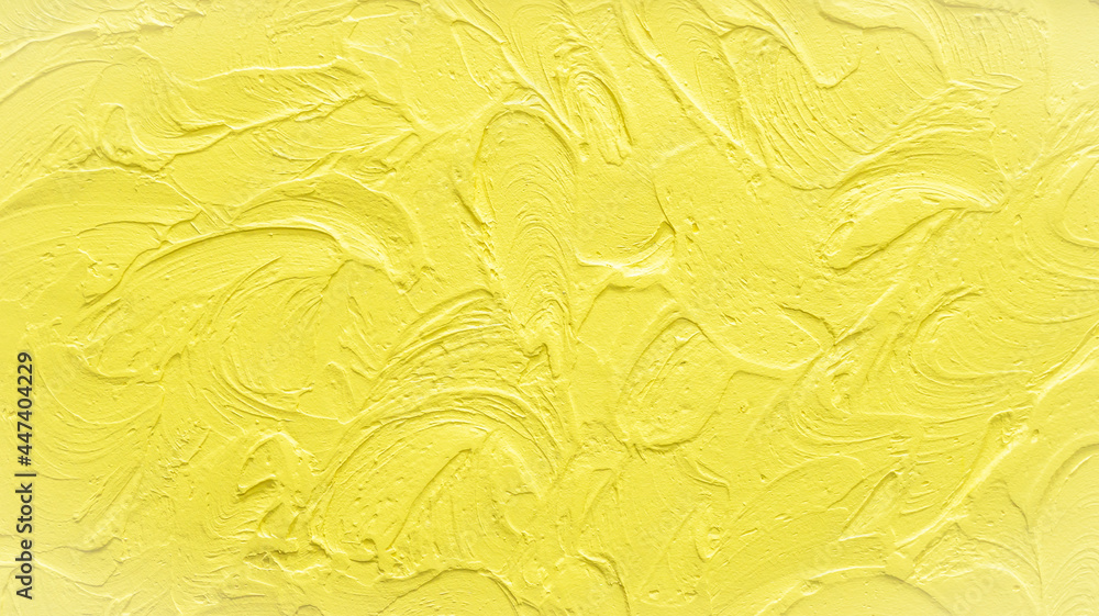Pantone trend color of the Year 2021 Illuminating yellow. Texture Bumpy ...