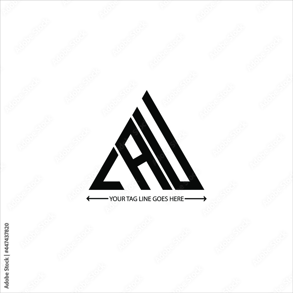 LAU letter logo creative design. LAU unique design Stock Vector | Adobe ...