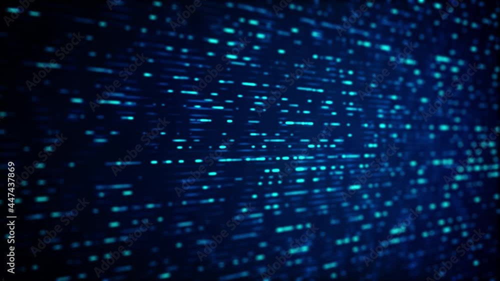 Abstract 3d Digital High Technology Background Loop/ 4k animation of an ...