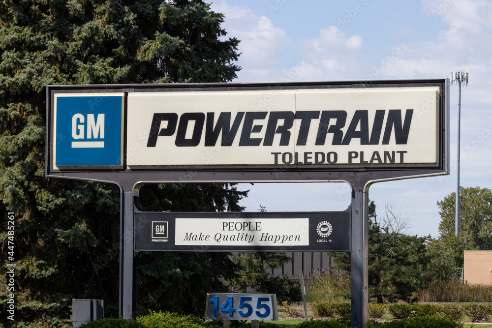 GM Powertrain Toledo Plant. General Motors produces both front wheel ...