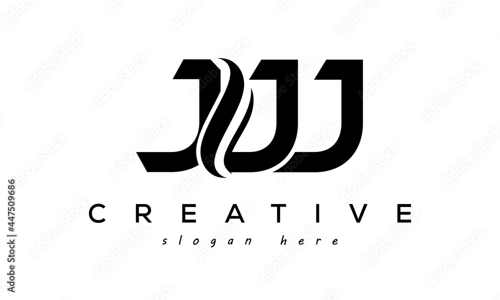 Letter JJJ creative logo design vector Stock Vector | Adobe Stock