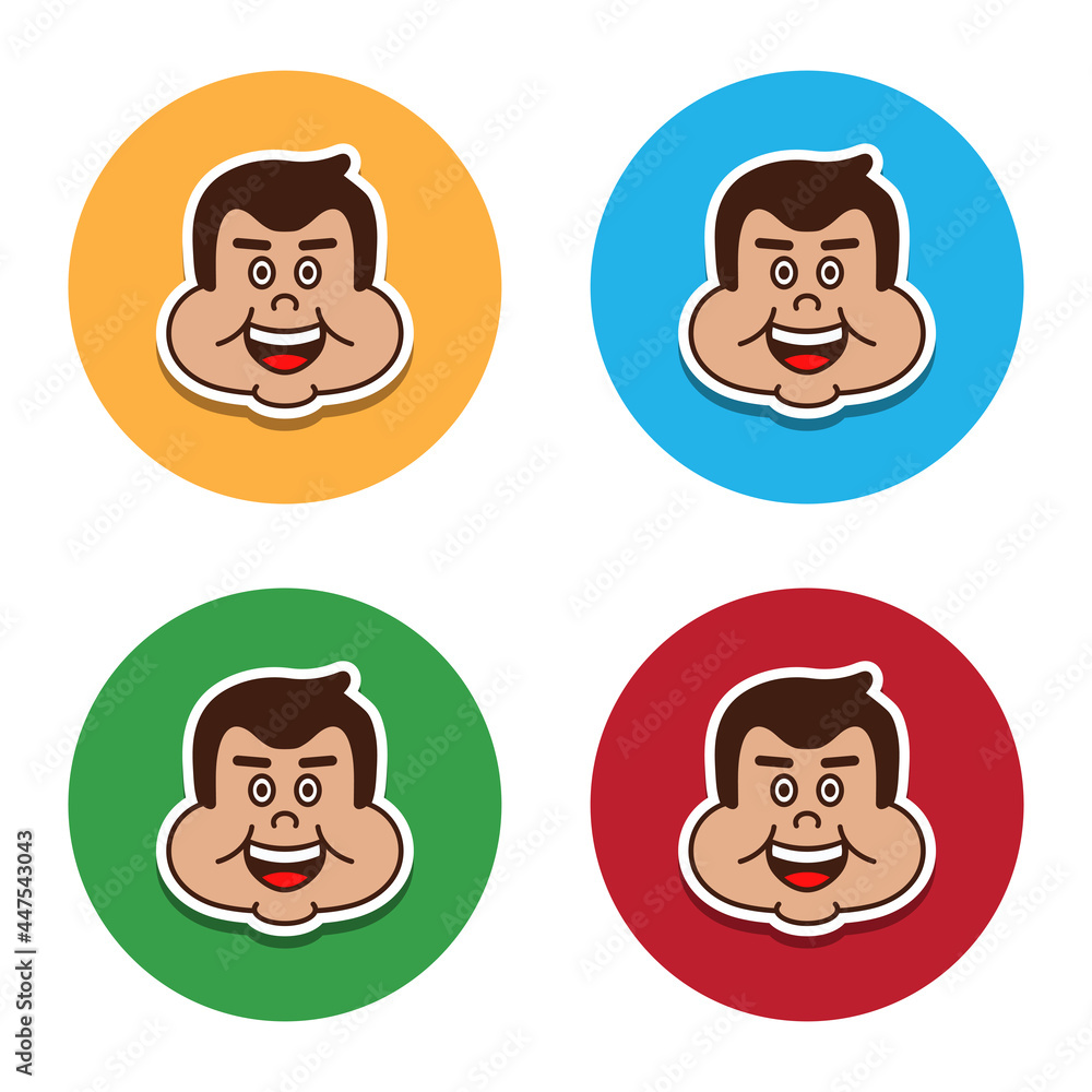 Avatar Of Fat Man Vector Image Stock Vector Adobe Stock avatar-of-fat-man-vector-image-stock-vector-adobe-stock