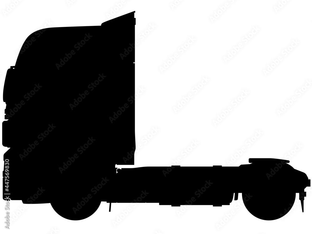 truck, lorry without semi trailer. LKW, TIR Truck without trailer ...