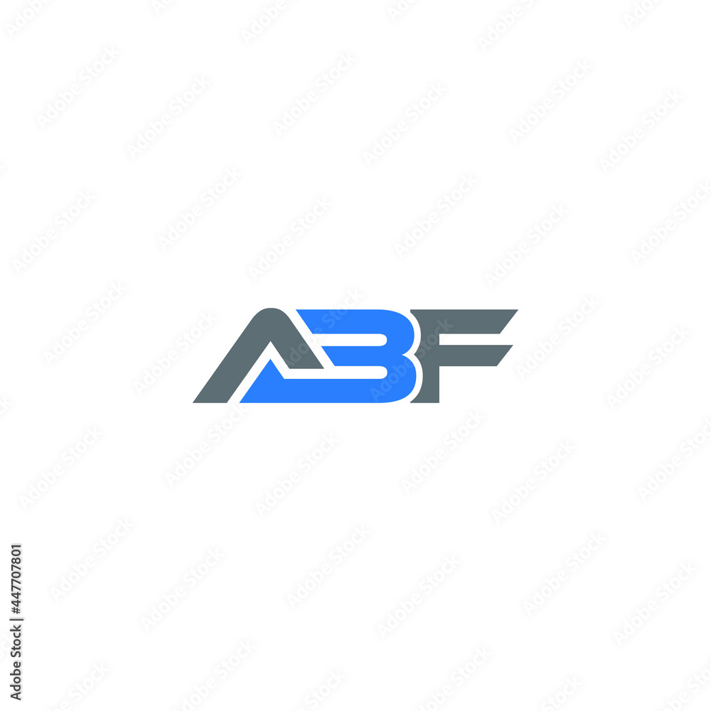 ABF letter logo abstract design. ABF unique design, ABF letter logo ...