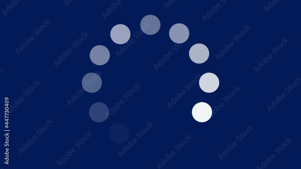 Simple loading animation, circle loading animation in high resolution ...