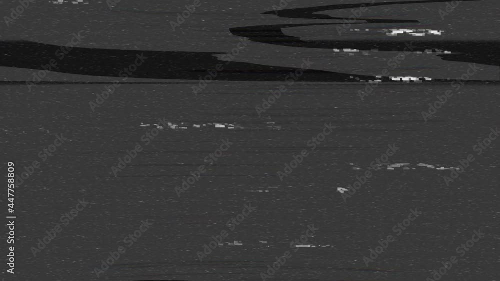 Vidéo Stock Vintage Screen damage TV effects and artifacts. VHS. Bad ...