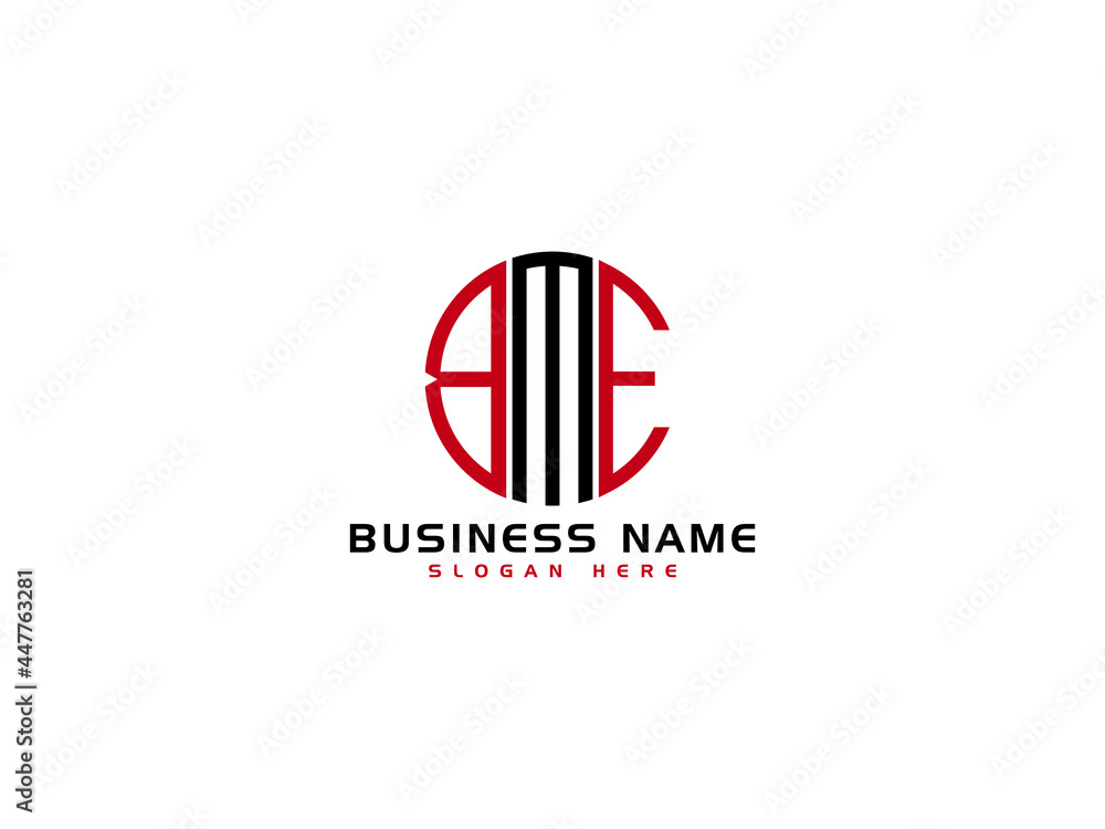 Letter BME Logo Icon Vector Image Design Stock Vector | Adobe Stock