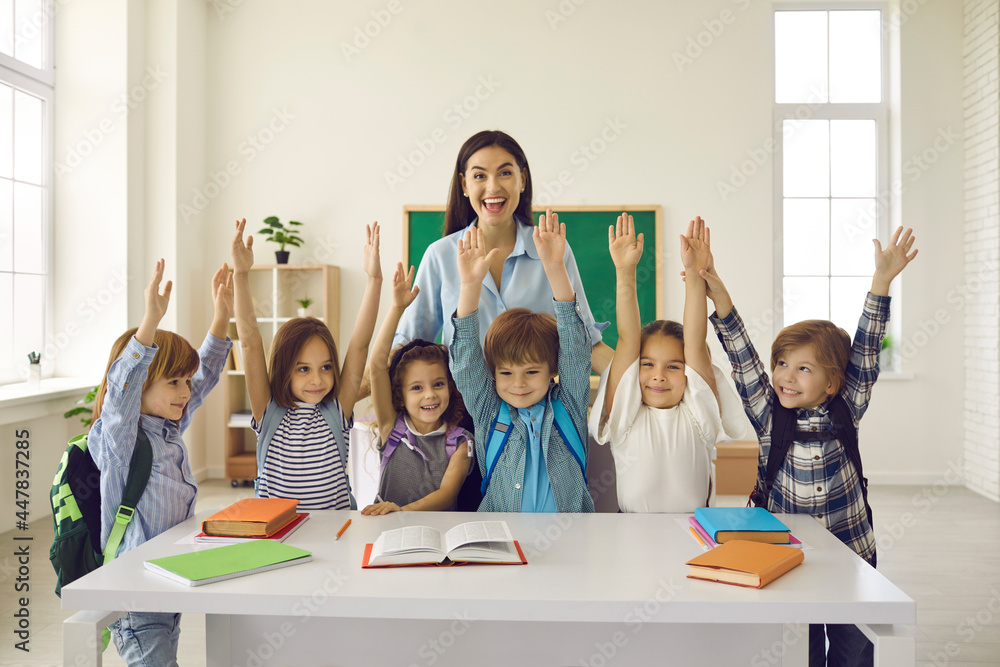 Funny Students In Classroom