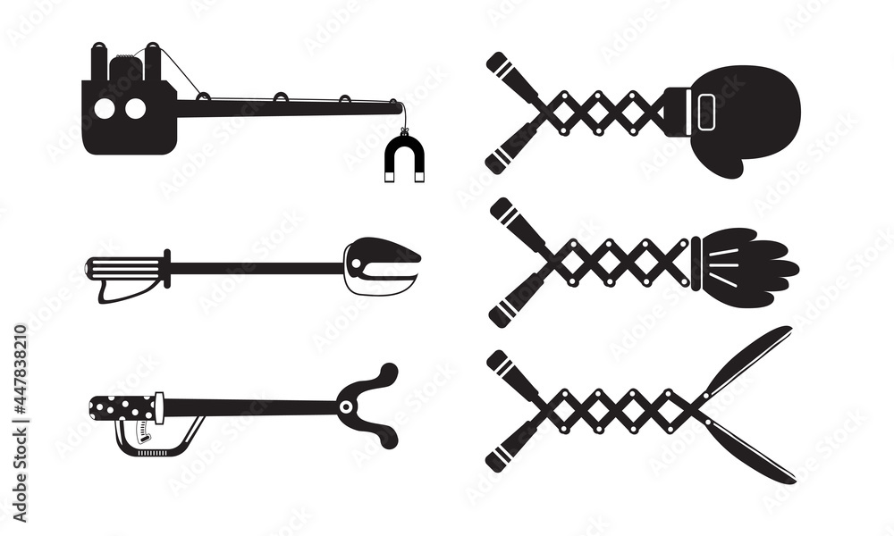 Boxing glove on an extendable scissor arm and Hand Glove On Extending ...