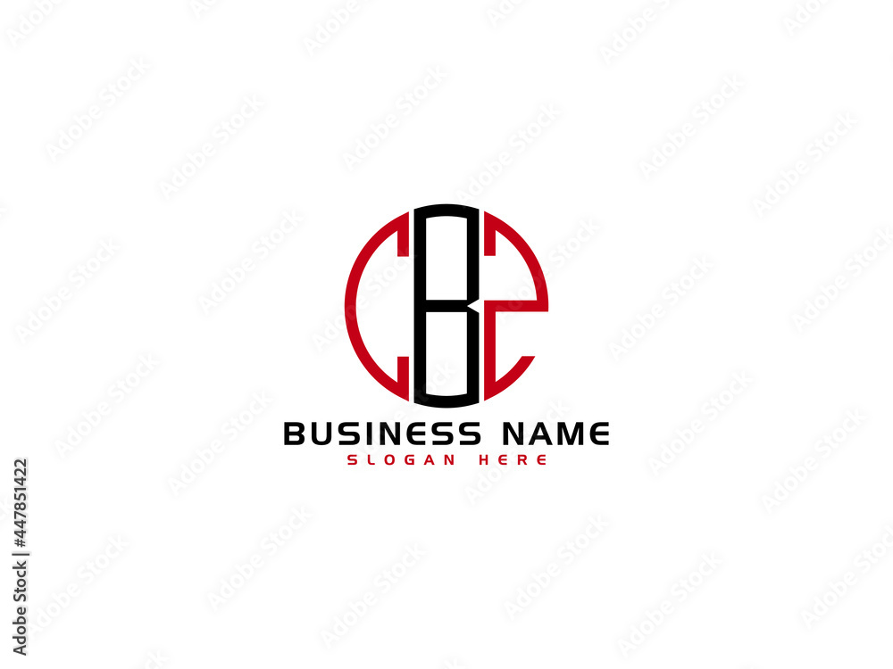 Letter CBZ Logo Icon Vector Image Design For New Business Stock Vector ...