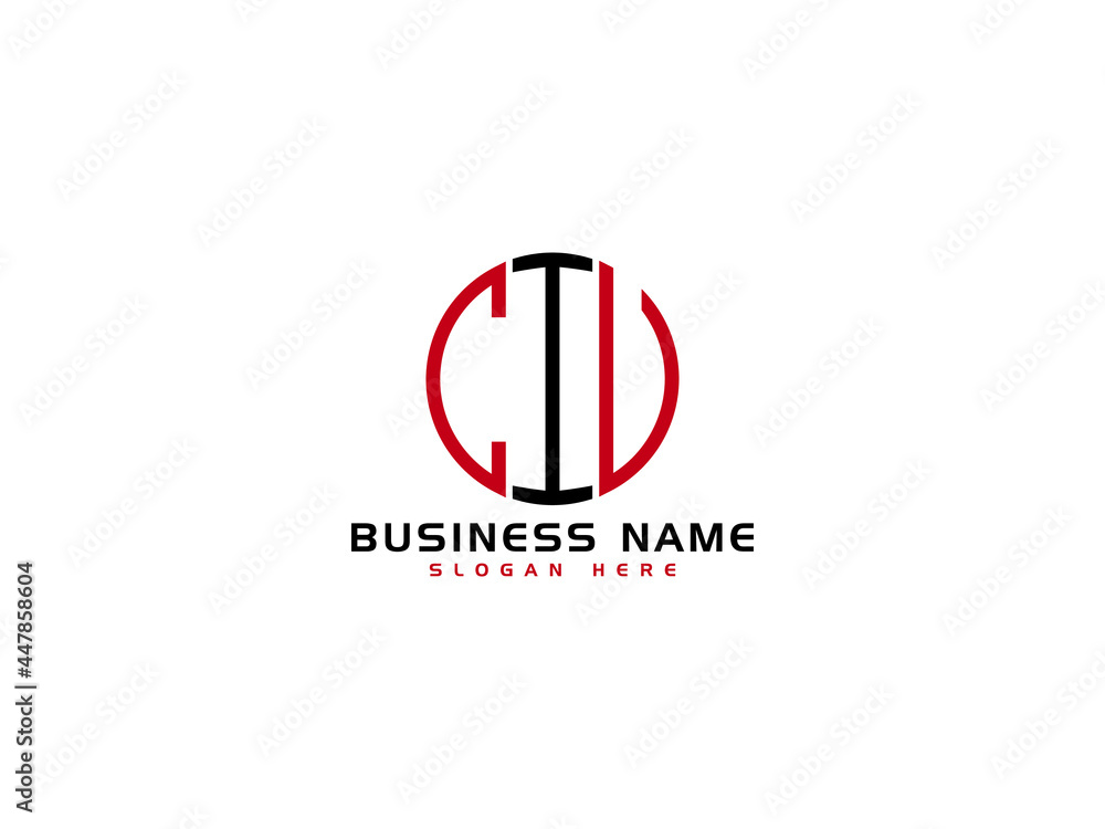 Letter CIV Logo Icon Vector Image Design For New Business Stock Vector ...
