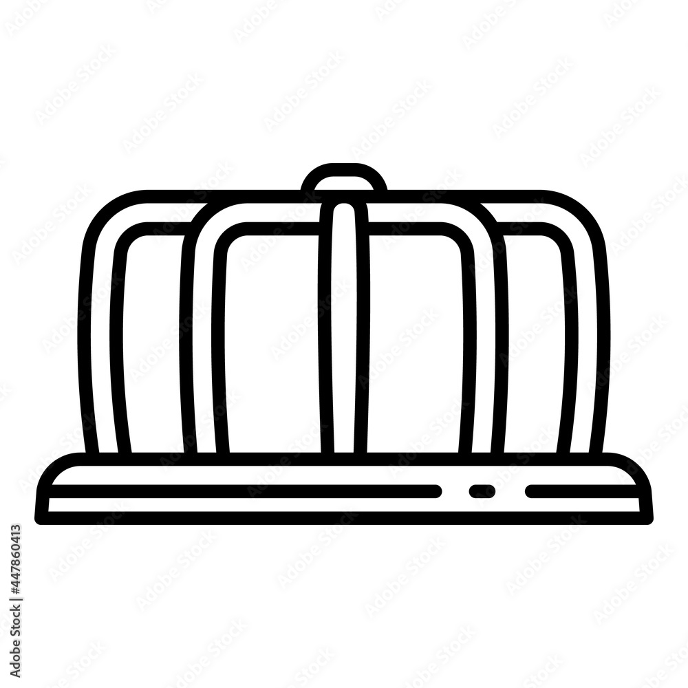 Kids merry go round icon. Outline kids merry go round vector icon for ...