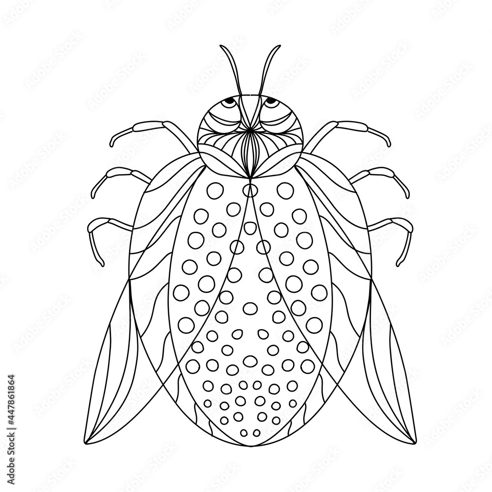 Beautiful mockup for print design. Isolated background. Cute insects ...