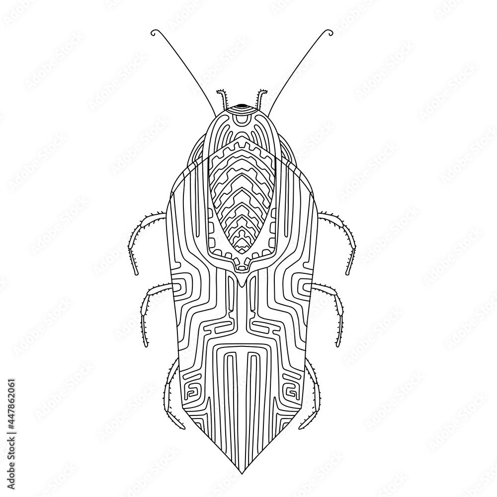 Beautiful mockup for print design. Isolated background. Cute insects ...