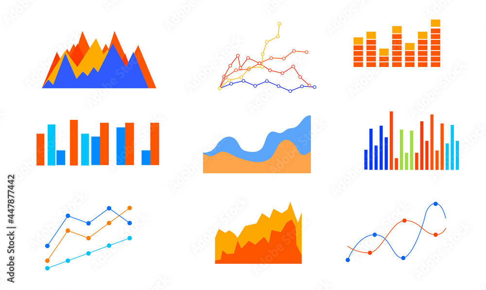 Infographic elements data visualization vector design template. For ...
