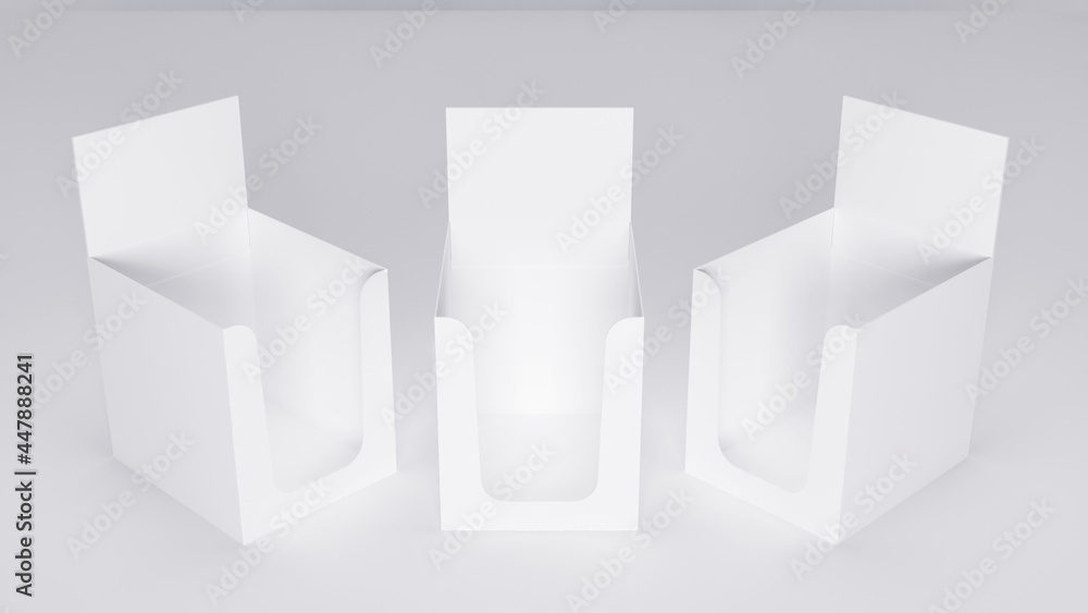 Product Display Dispenser | Counter Top Display 3D Illustration Stock ...