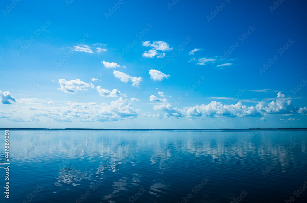 Water Blue Sky Background