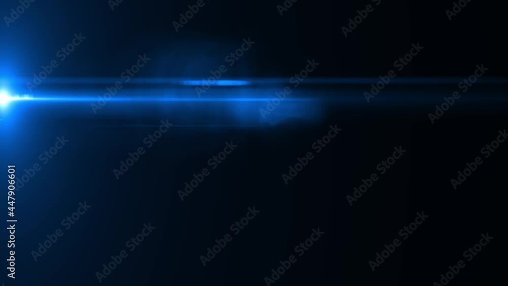 side flickering 4k animation of dynamic flash light leaks turning ...