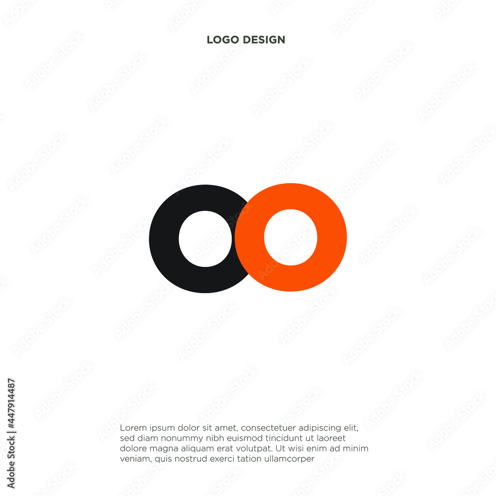 Letter Pd logo icon design template elements.simple and clean initial ...