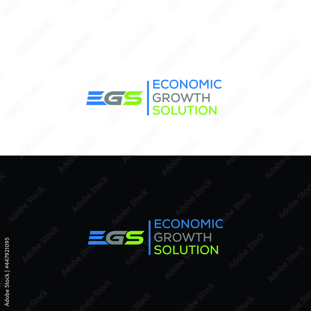EGS, EGS LETTER LOGO, EGS LOGO, EGS INITIAL, LETTER LOGO, INITIAL LOGO ...