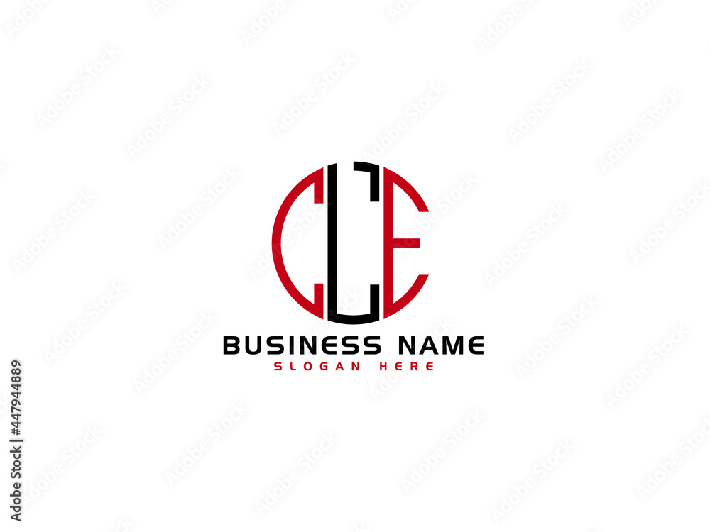 Letter CCE Logo Icon Vector Image Design For New Business Stock Vector ...