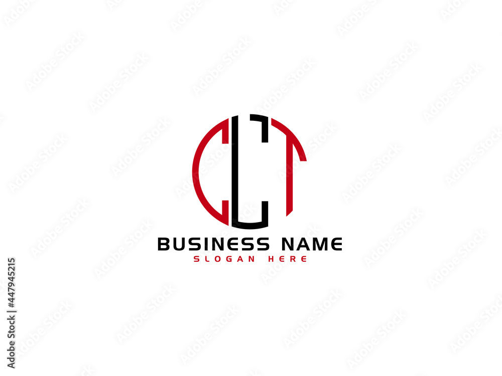 Letter CCT Logo Icon Vector Image Design For New Business Stock Vector ...