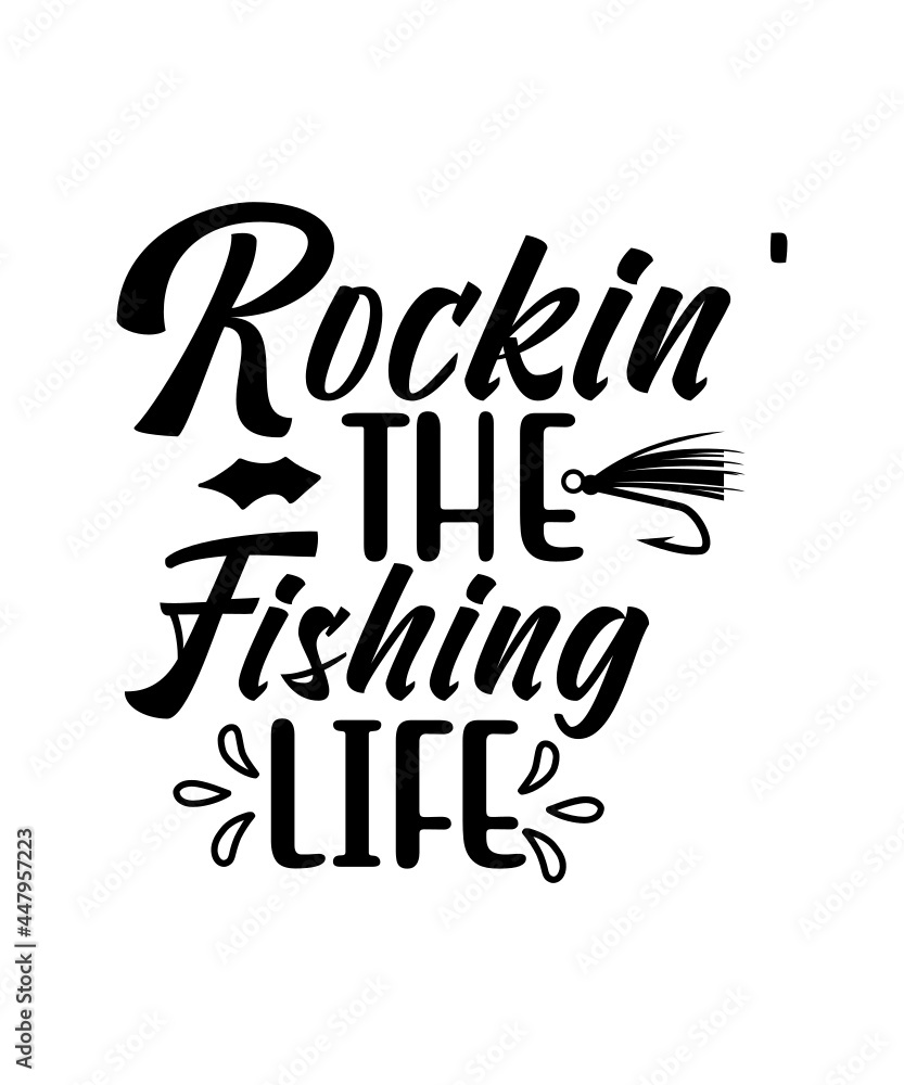 Vektorová grafika „Fishing SVG Bundle, fish svg, bass svg, fish hook ...