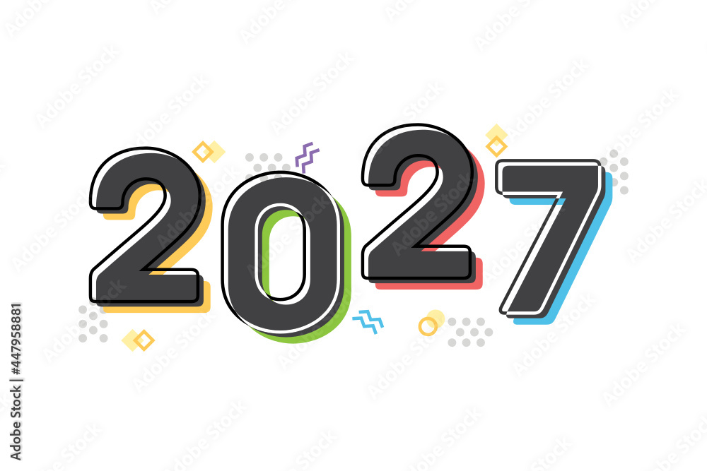 2027 Text, Gen Z Text, 2000's Typography, Retro Text, 2027 Font, 21st ...