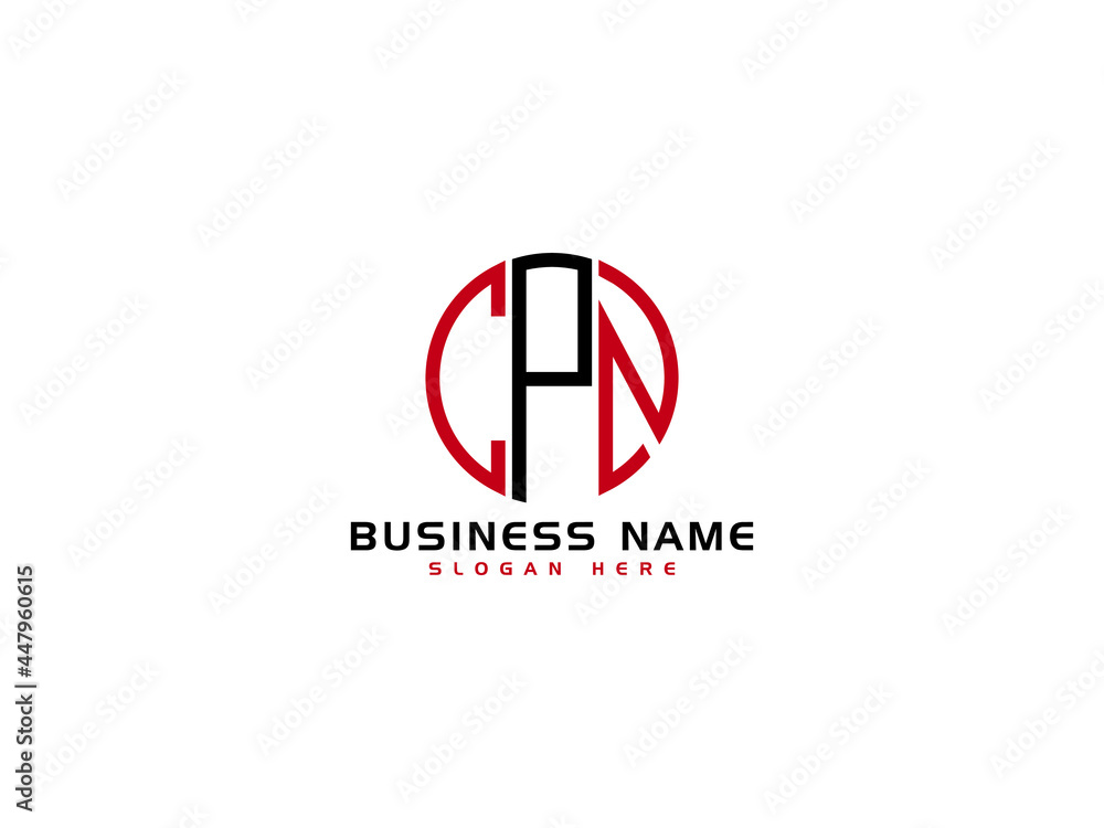 Letter CPN Logo Icon Vector Image Design For New Business Stock Vector ...