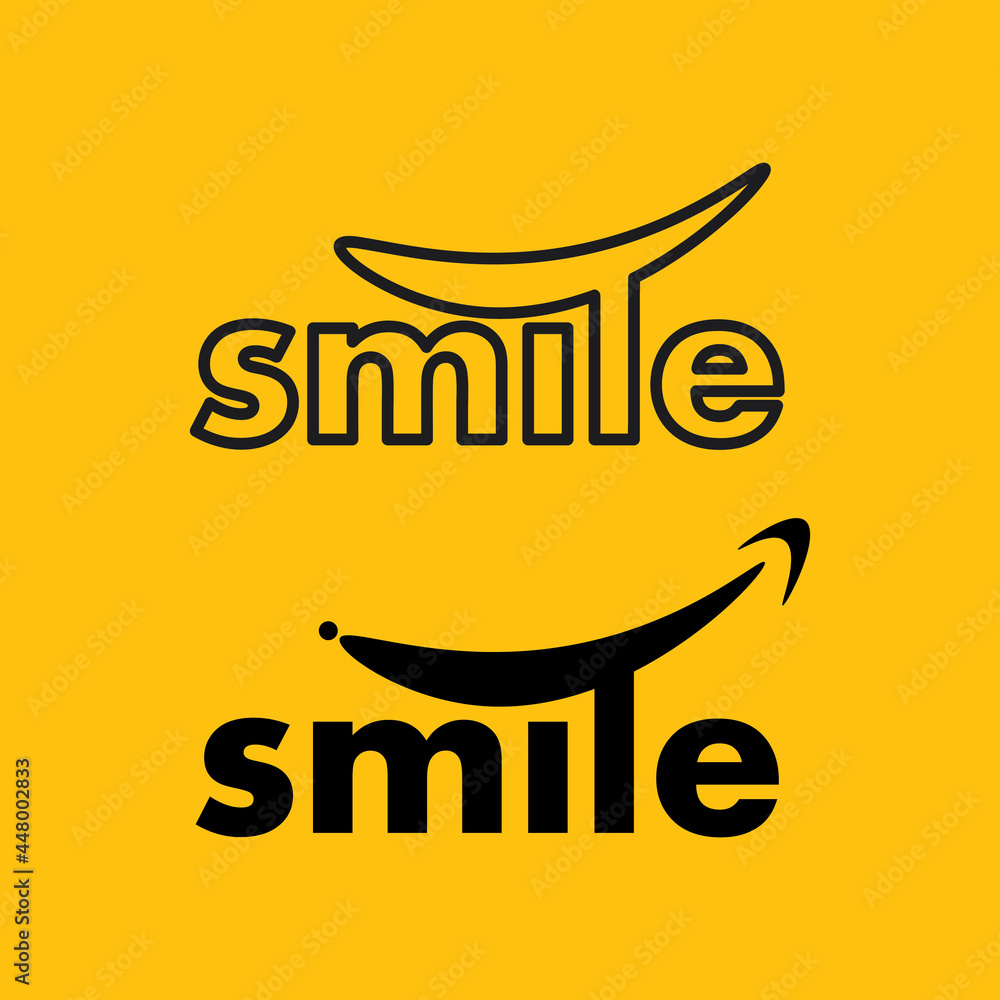 smile icon, smile, logo vector design happy emoticon Business, funny ...