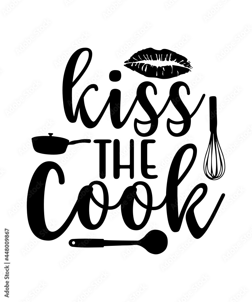 kitchen svg, cooking svg, Kitchen Monogram svg, Flourish Kitchen SVG ...