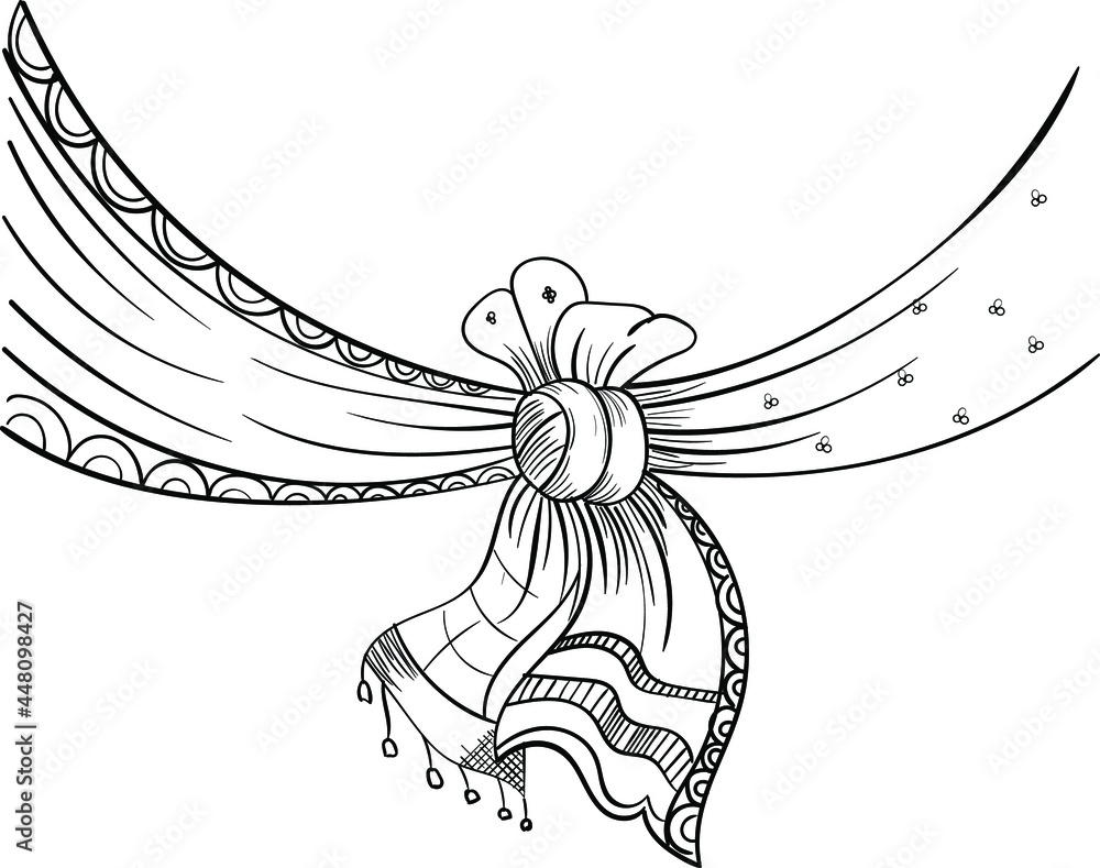 Hindu Shadi Card Clip Art
