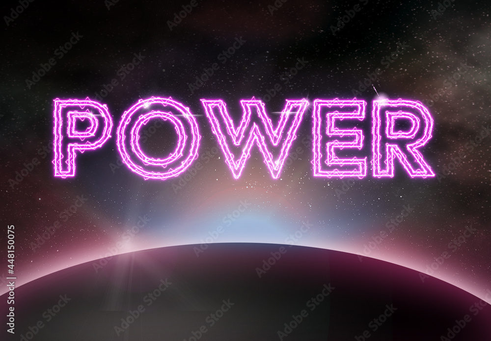 Power Style Text Effect Stock Template | Adobe Stock