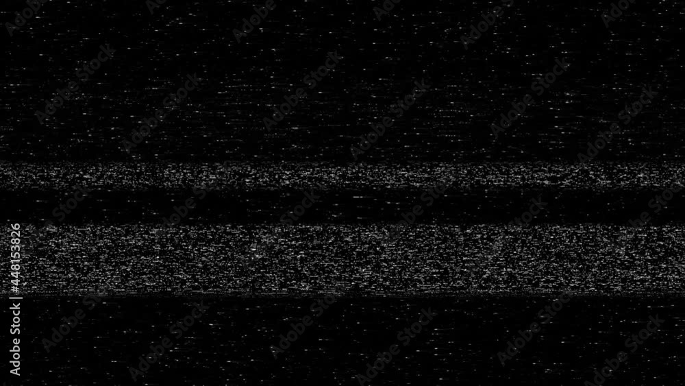 4k Loop television interference pattern caused by satellite signal ...